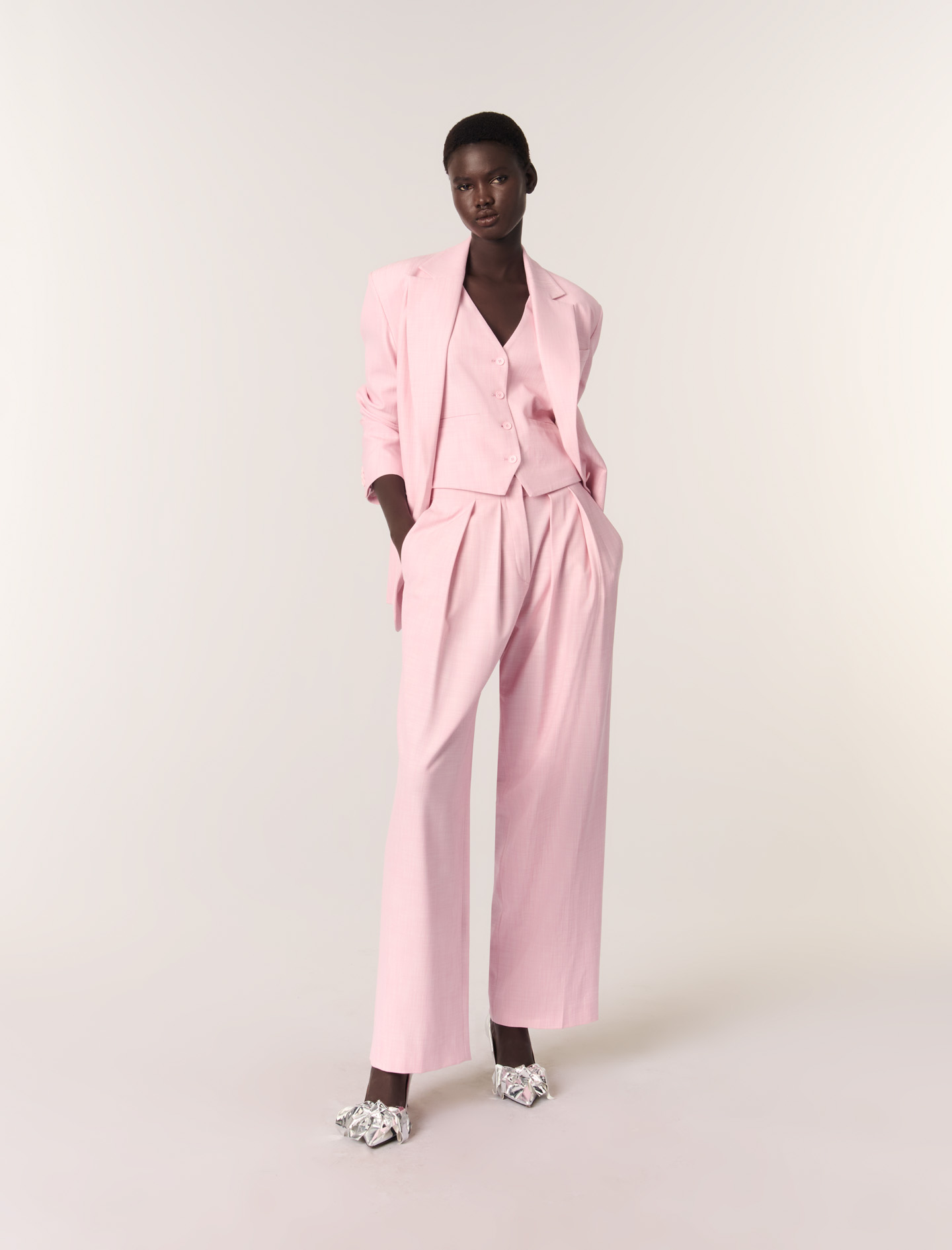 Suit jacket Pink for Women | Maje